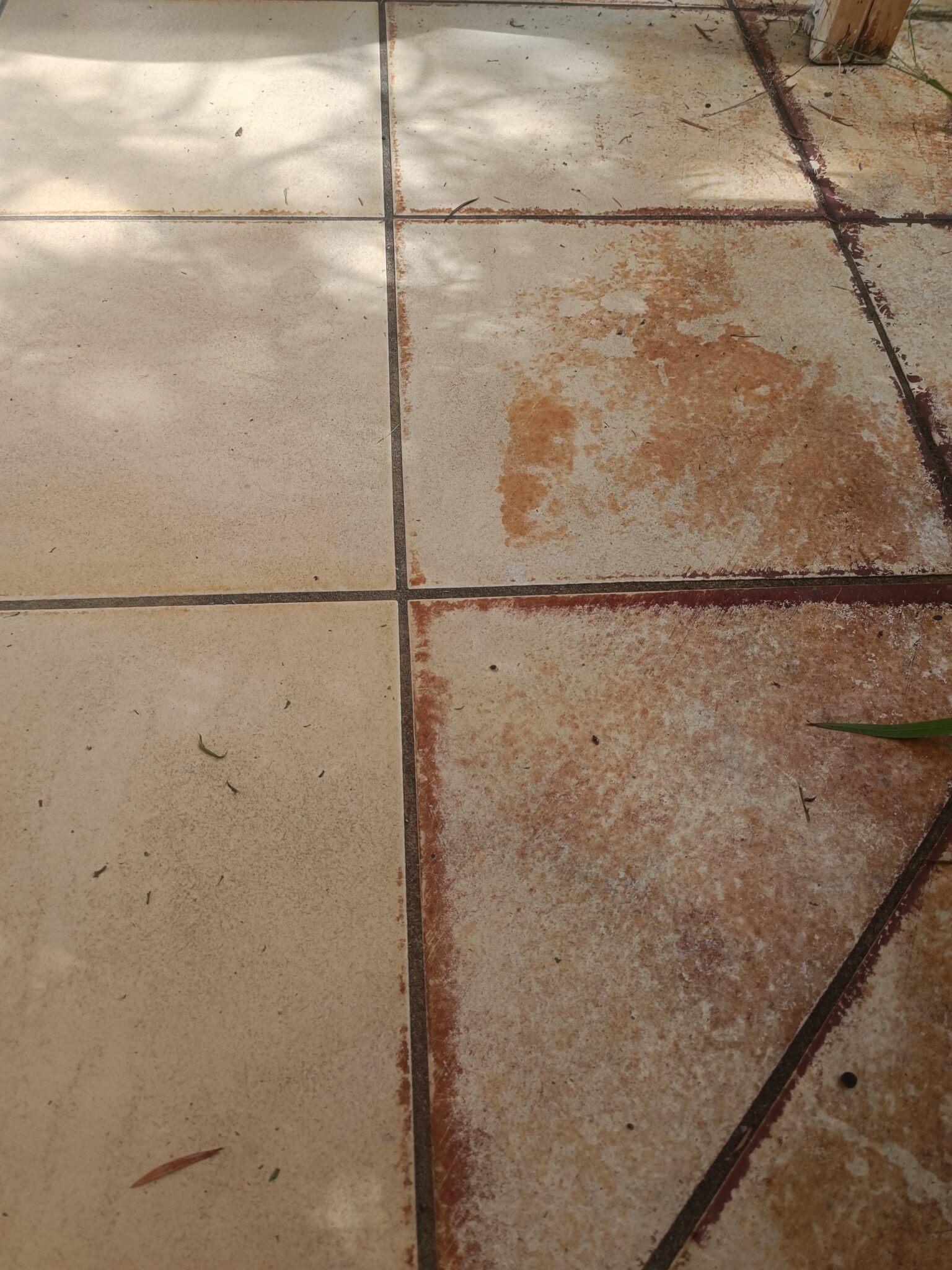 Recette enlever les Taches de Rouille sur Carrelage